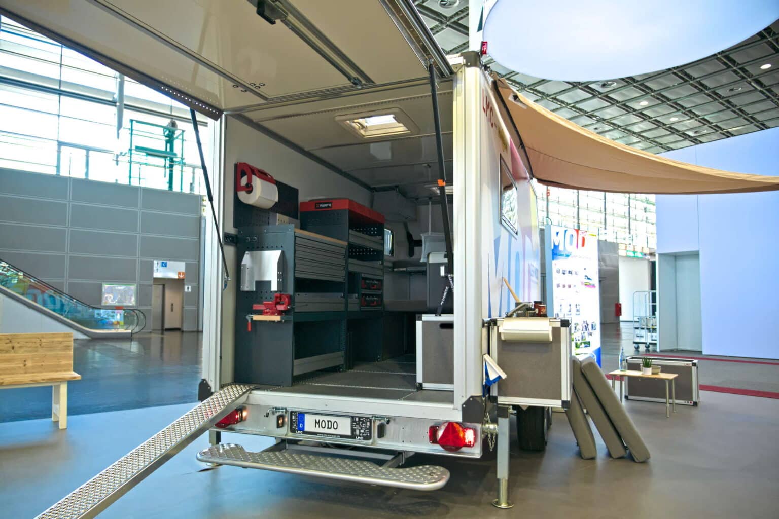 LMC Modo (2025): Modular caravan with modular system based on Humbaur